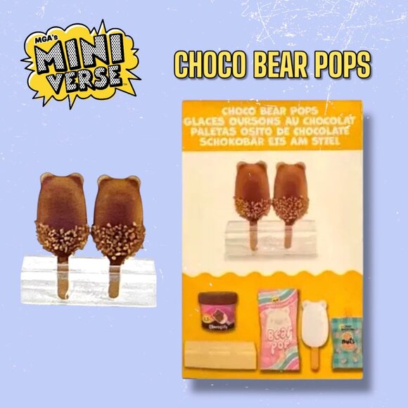 Miniverse | Toys | Mgas Miniverse Mini Cafe Series 3 Choco Bear Pops ...